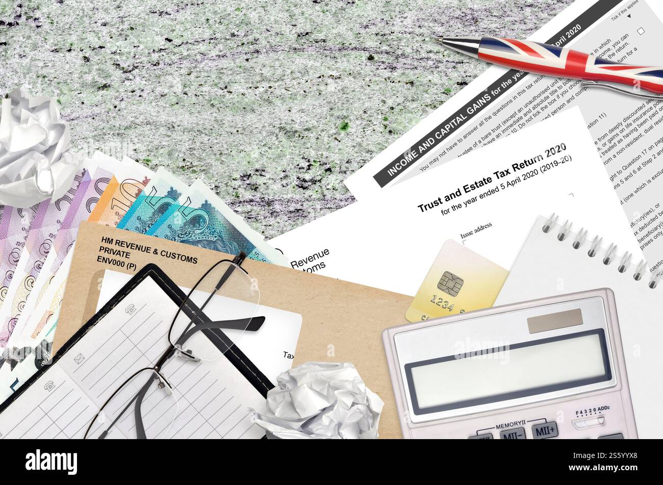 English Tax form sa900 Trust and estate tax return 2020 from HM revenue ...