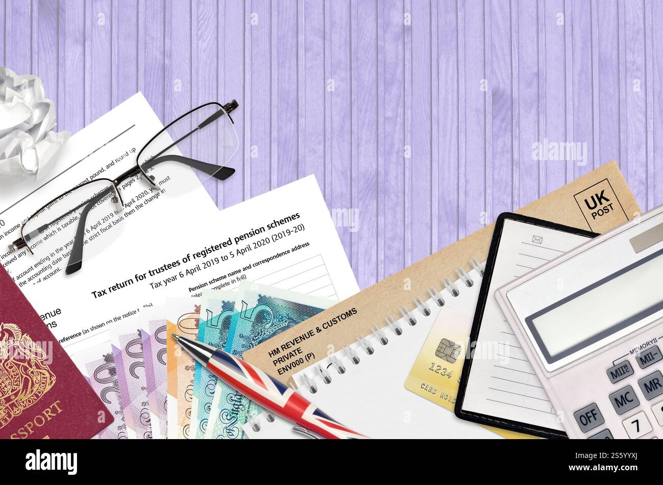 English Tax form sa970 Tax return for trustees of registered pension ...