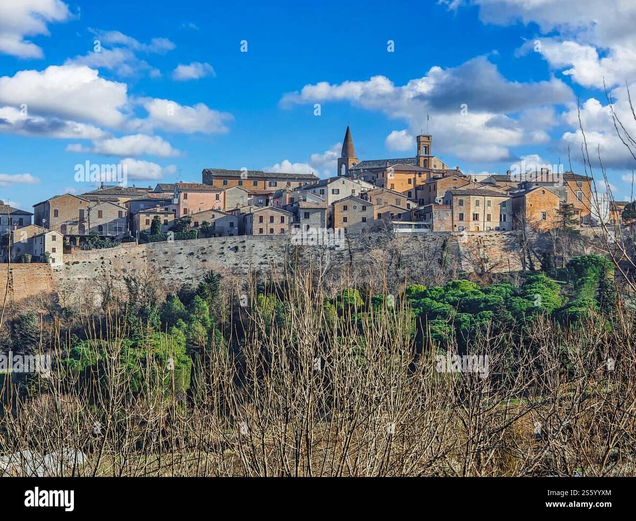 Listed among the most beautiful villages in Italy, Mondavio displays a ...