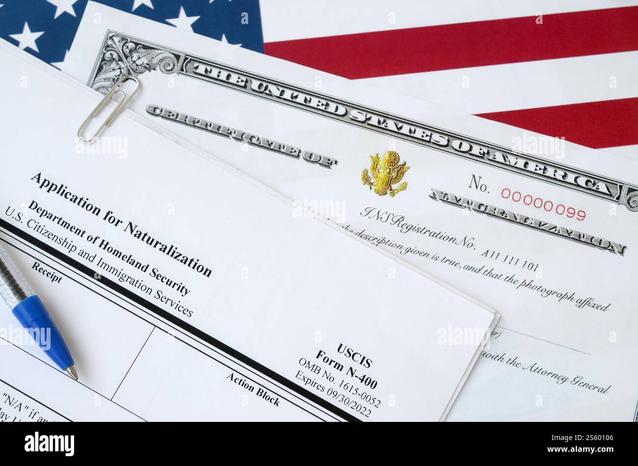 N-400 Application for Naturalization and Certificate of naturalization ...