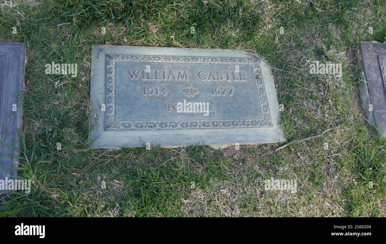 Glendale, California, USA 13th January 2025 Director/Producer/Screenwriter/Actor William Castle ...