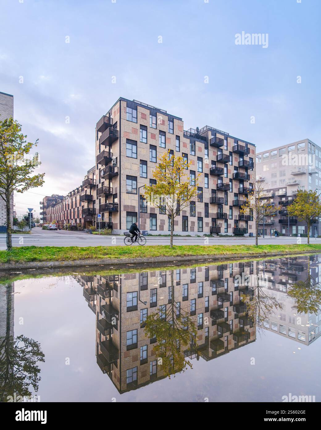Copenhagen, Denmark - Resource Rows housing by Lendager, across canal ...