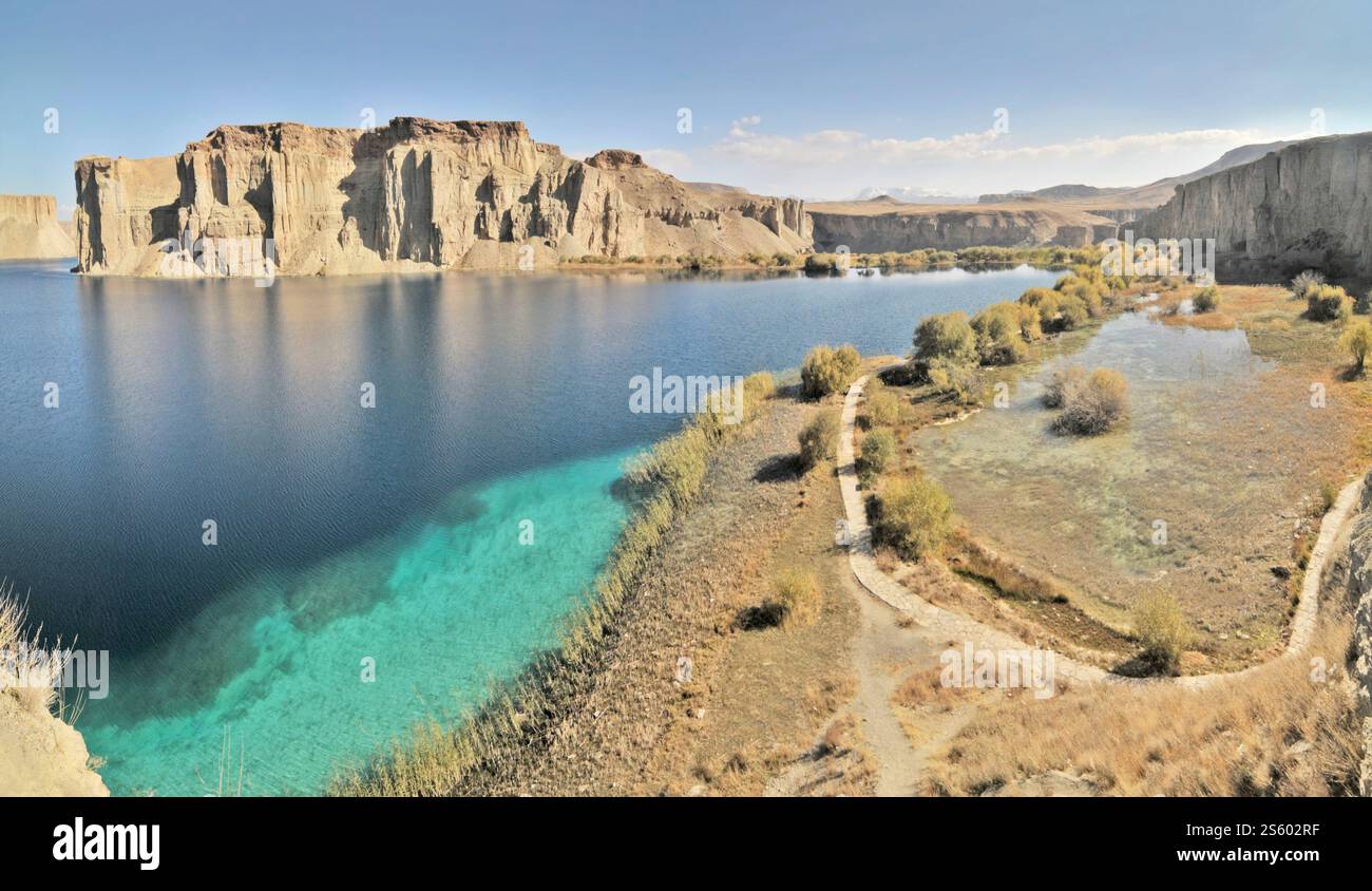 Lakes in Afghanistan's Band-e Amir National Park Stock Photo - Alamy