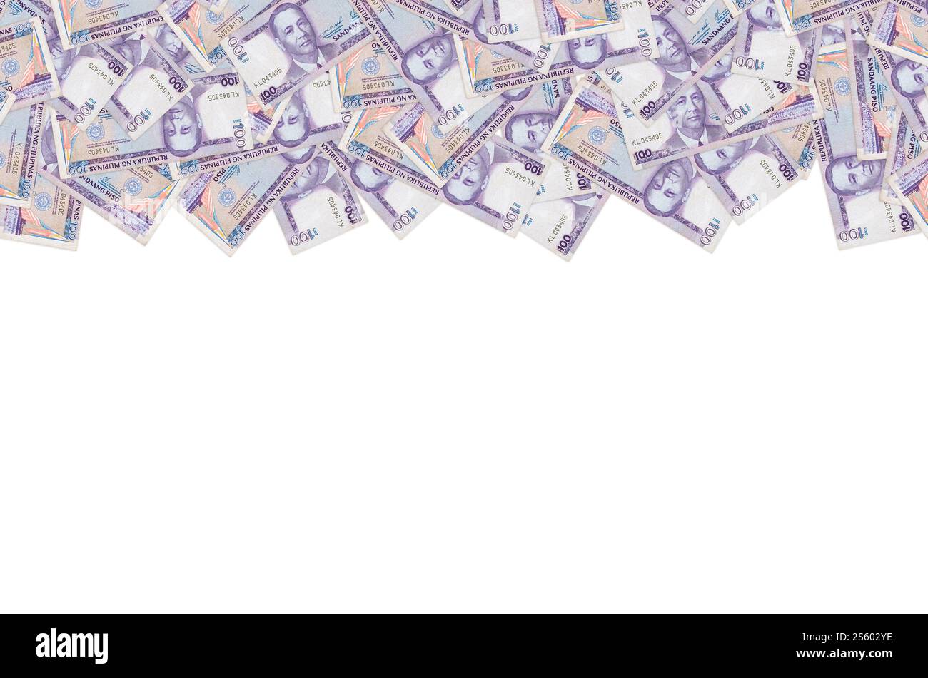 Manuel A Roxas on 100 piso Philippines money bill close up pattern ...