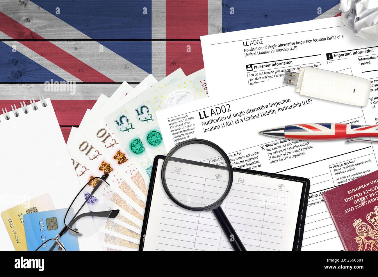 English form LLAD02 Notification of single alternative inspection ...