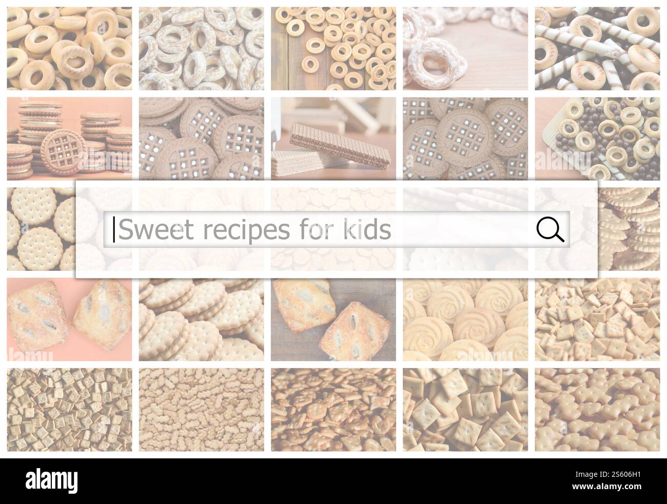 Food sweets bakery kids Cut Out Stock Images & Pictures - Alamy
