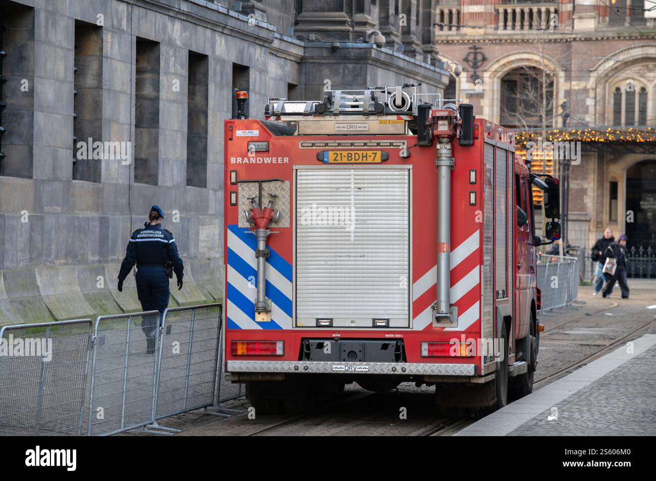 Fire Company Truck At Amsterdam The Netherlands 13-1-2025 Stock Photo ...