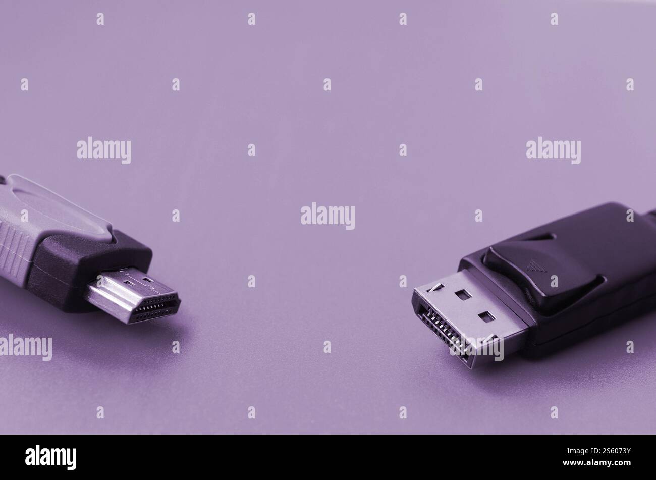 Audio video HDMI computer cable plug and 20-pin male DisplayPort gold ...