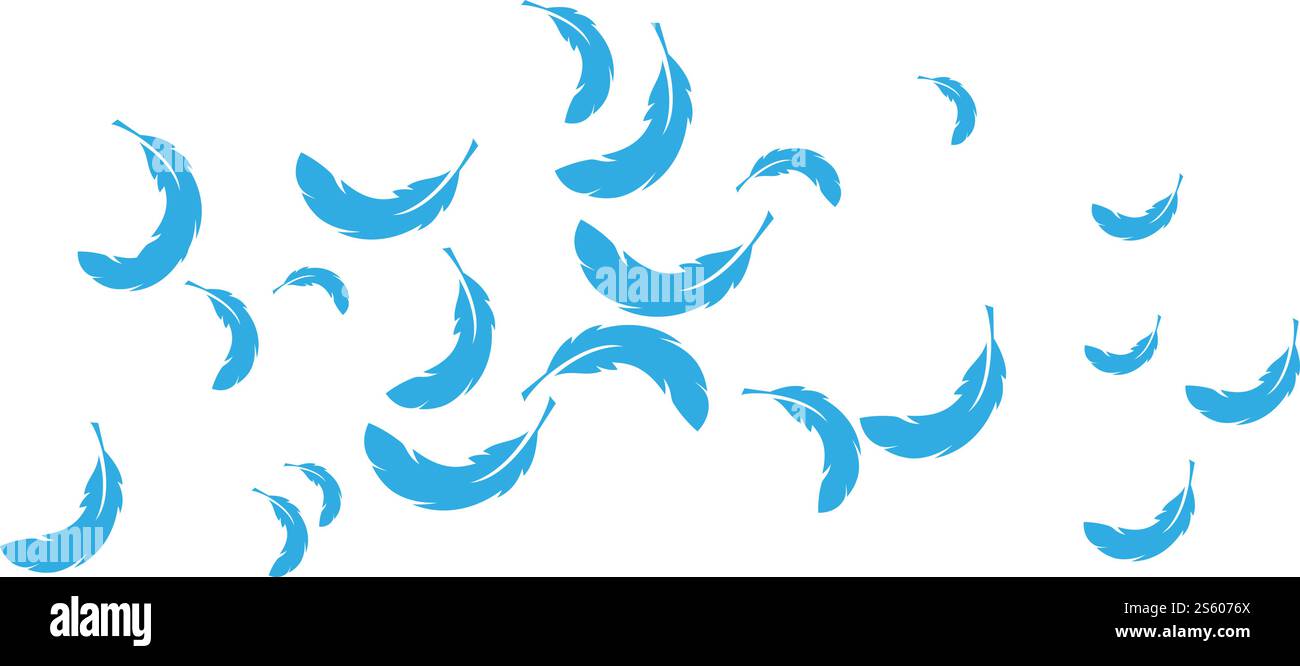 Feather background wallpaper ilustration vector Stock Vector Image ...