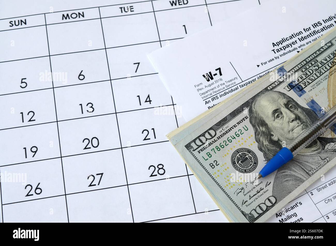 Form W-7 Application for IRS Individual taxpayer identification number ...