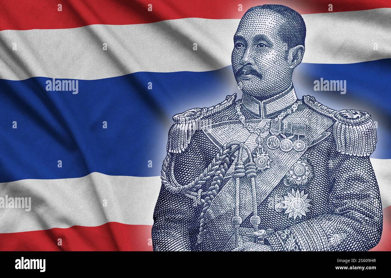 Portrait of Chulalongkorn also known as King Rama V was the fifth ...