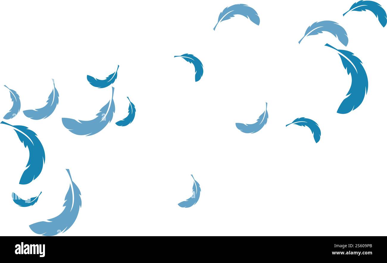 Feather background wallpaper ilustration vector Stock Vector Image ...