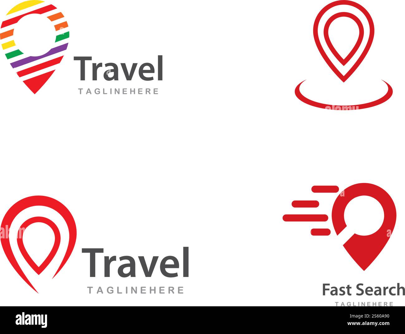 Location point Logo vector template Stock Vector Image & Art - Alamy