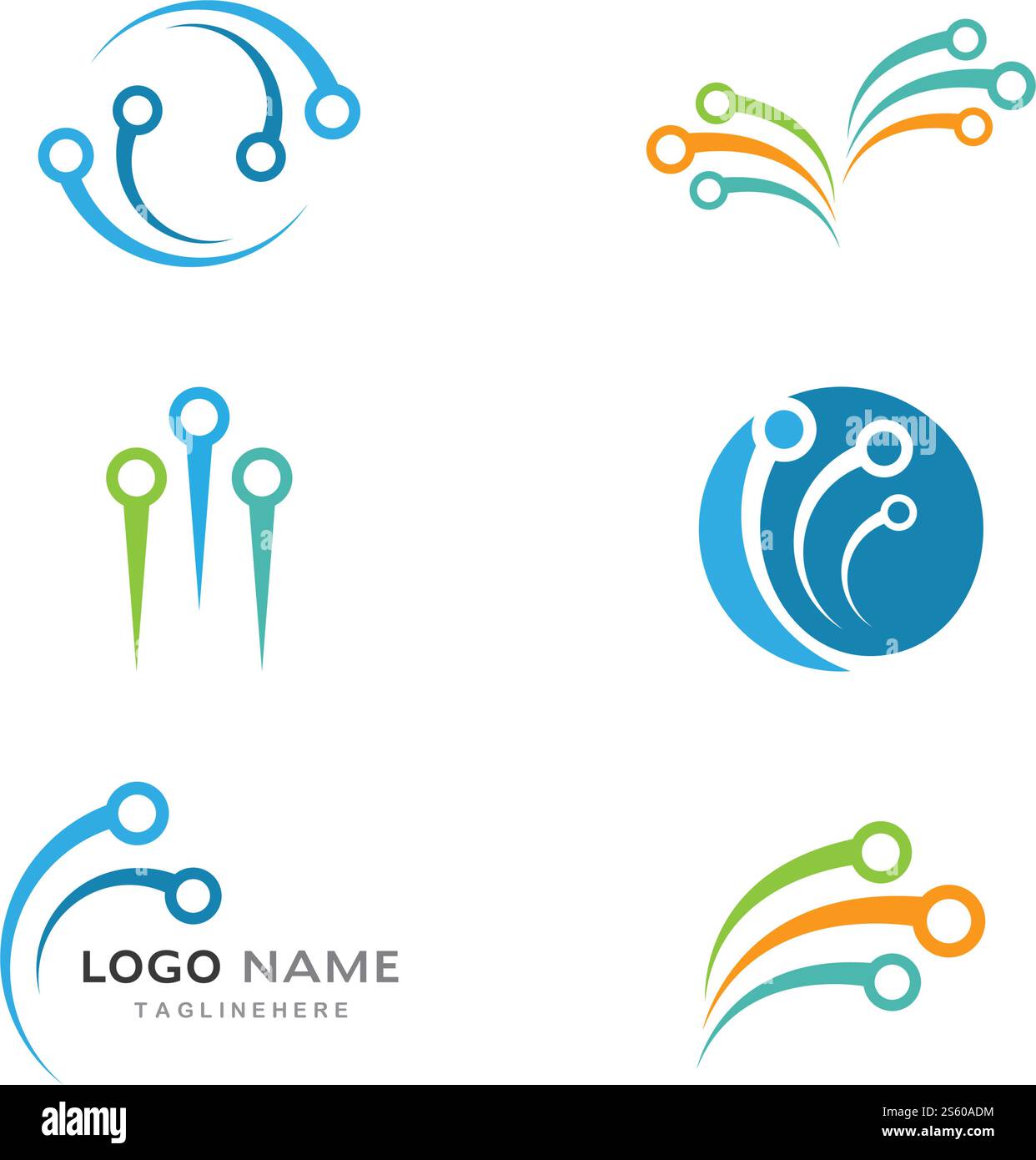 Circuit technology logo vector template Stock Vector Image & Art - Alamy