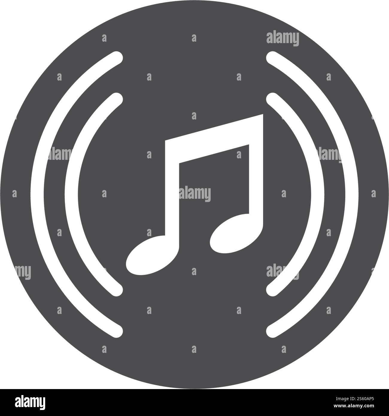 Music icon set, Illustration Stock Vector Image & Art - Alamy