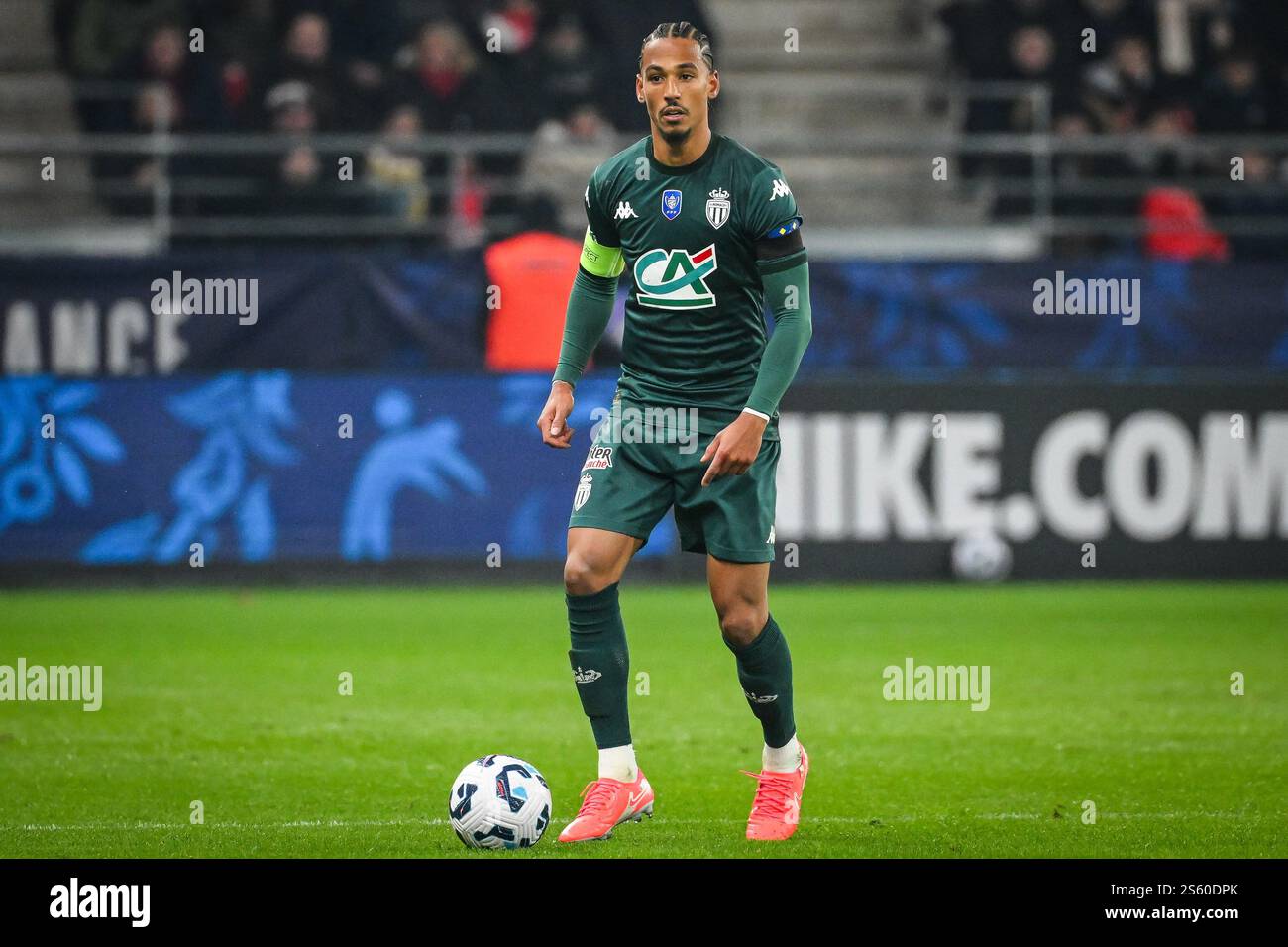 Reims, France, 14/01/2025, Thilo KEHRER of Monaco during the French Cup ...