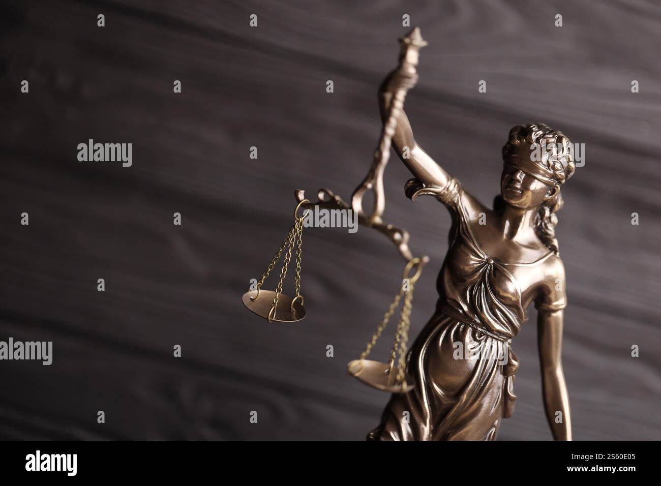 The Statue of Justice - lady justice or justitia the Roman goddess of ...