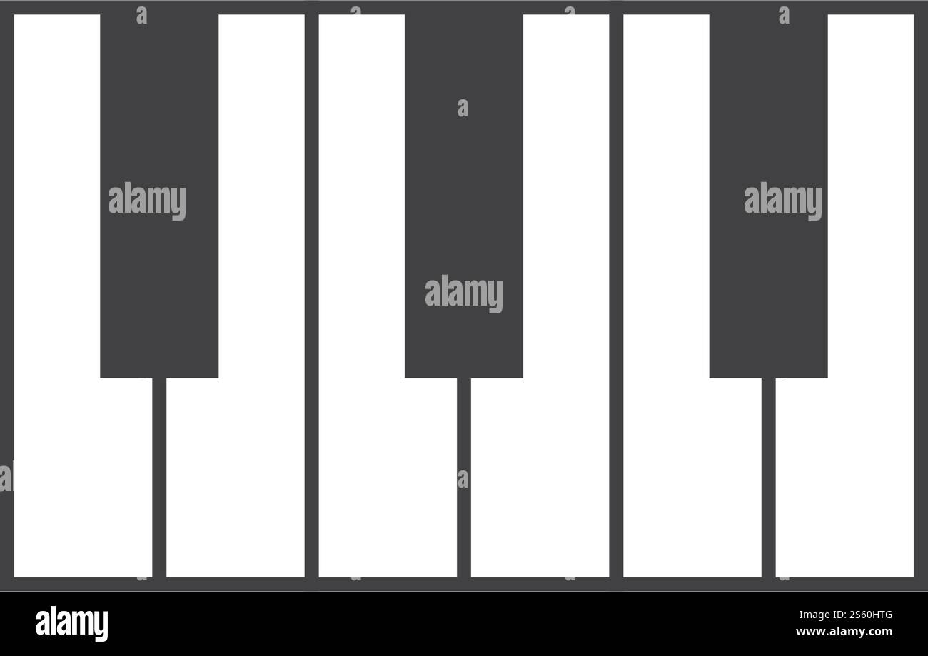 Piano icon vector ilustration template Stock Vector Image & Art - Alamy