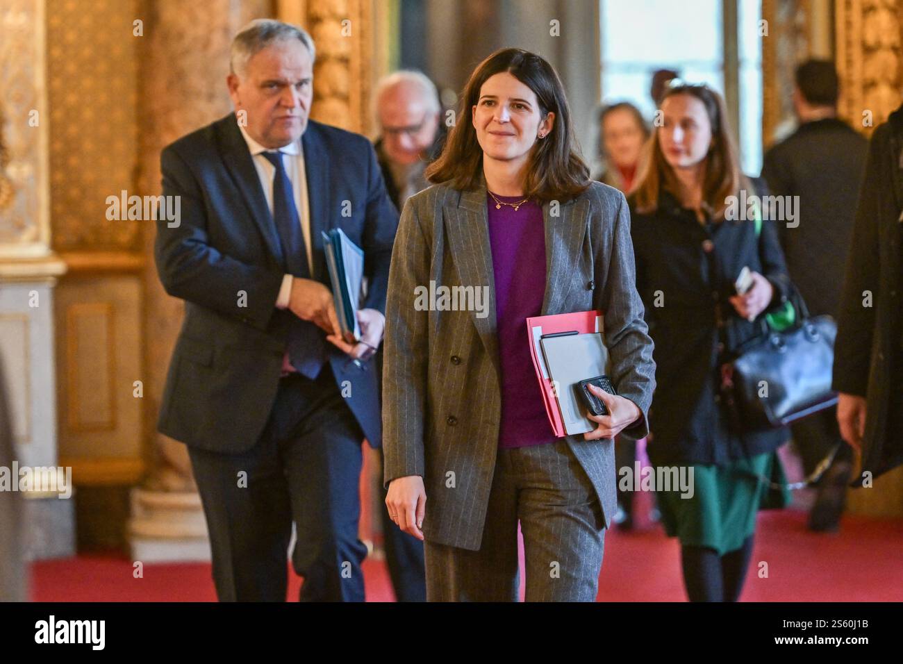Paris, France. 14th Jan, 2025. French Deputy Minister for Artificial ...