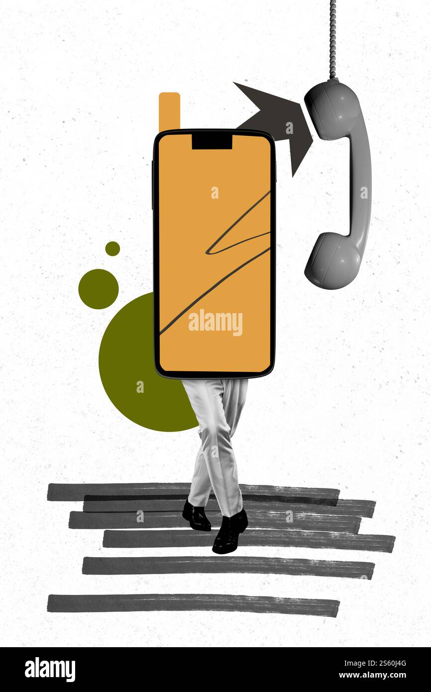 Composite trend artwork sketch image photo collage of anonymous legs ...