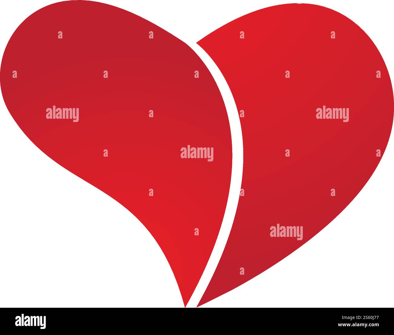 Heart Logo Template vector illustration Stock Vector Image & Art - Alamy