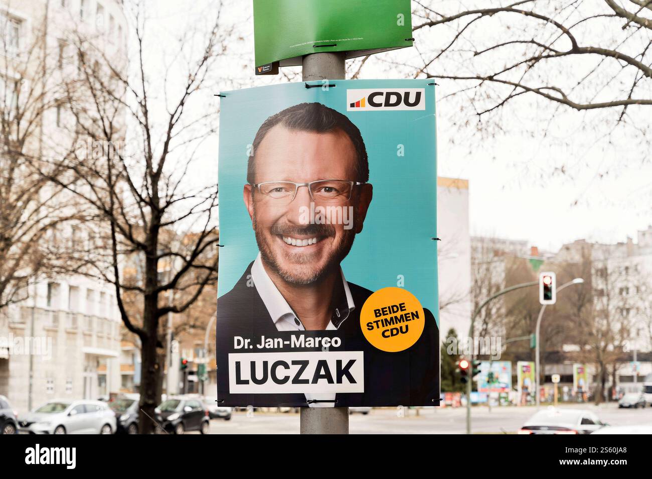 Wahlplakate zur Bundestagswahl mit Motiv CDU Jan-Marco Luczak. Berlin ...