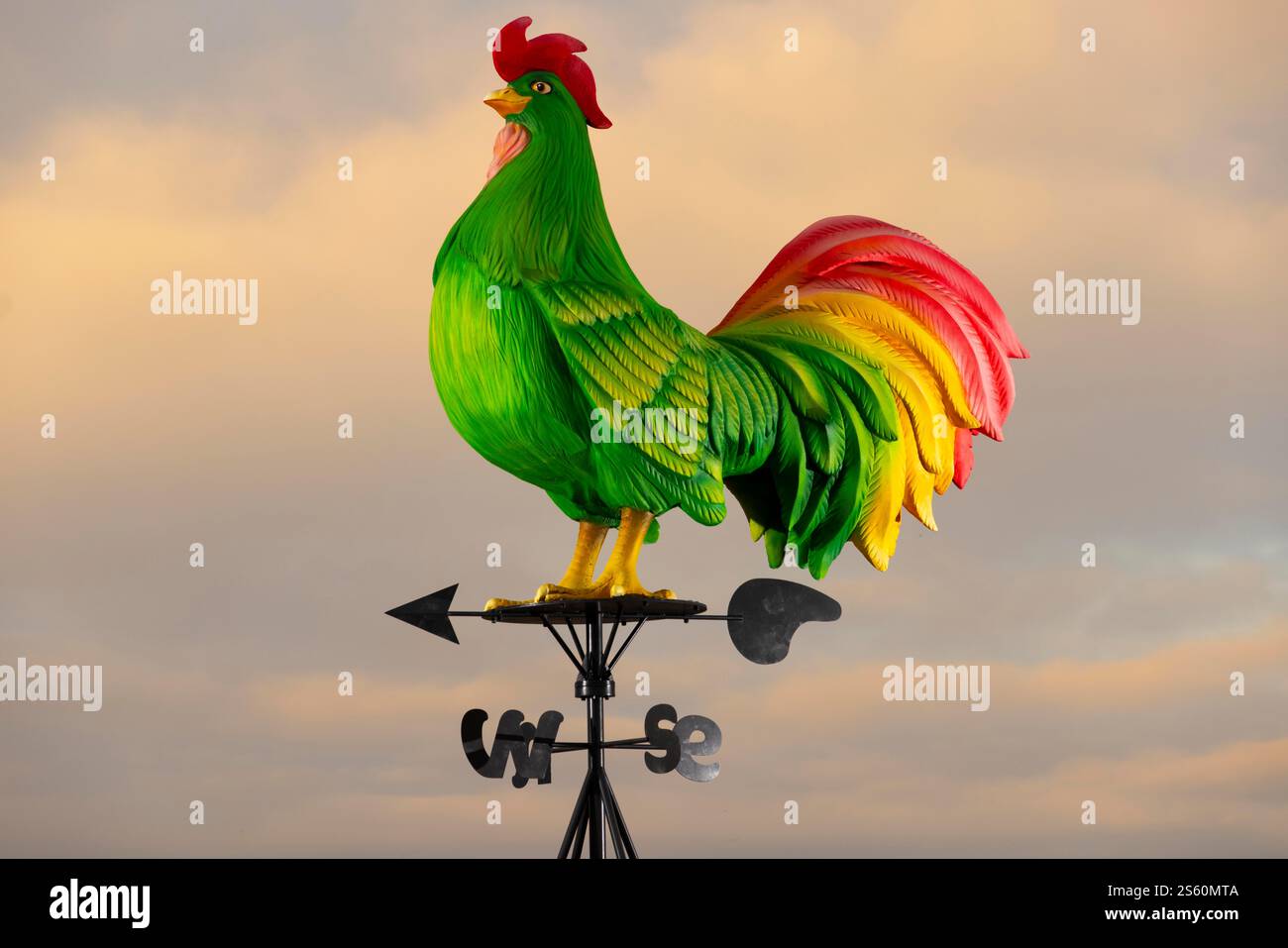 EDITORIAL USE ONLY A 21 ft tall fully working weathervane is unveiled ...