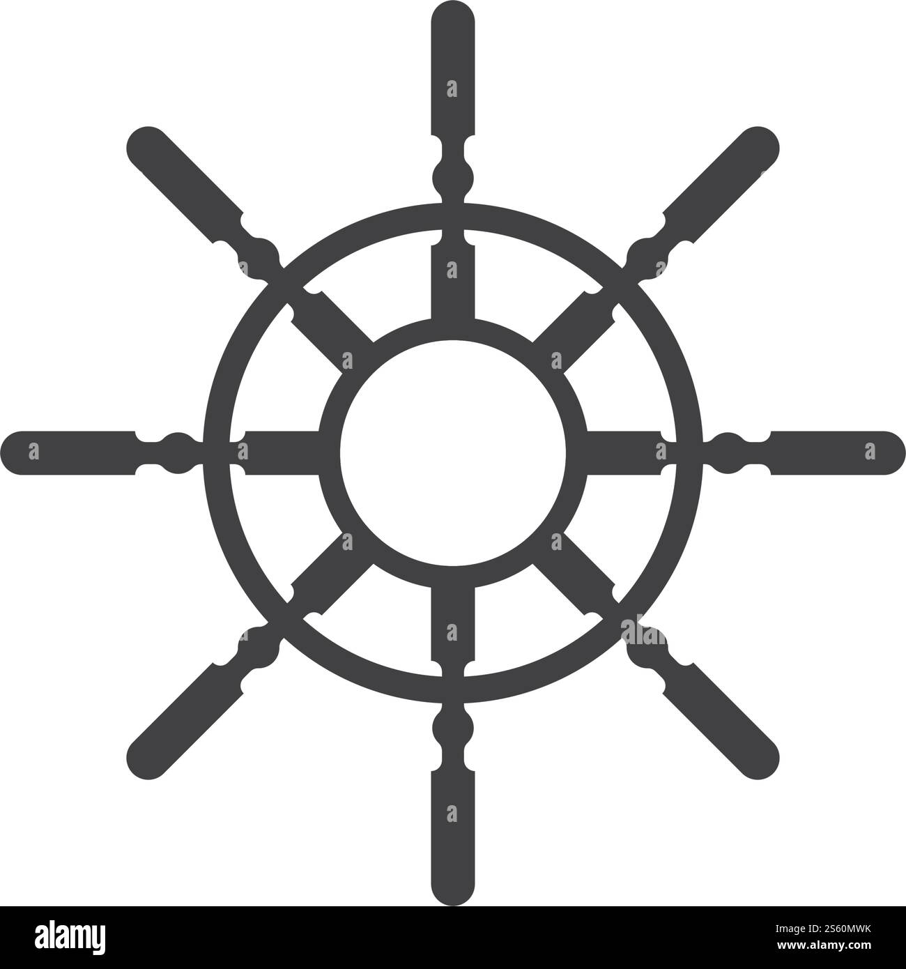 Ship wheel icon ilustration vector Stock Vector Image & Art - Alamy