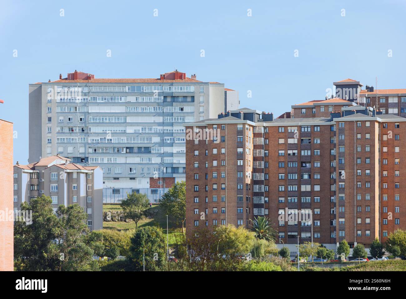 Overview of buildings with individual dwellings for private use in a ...
