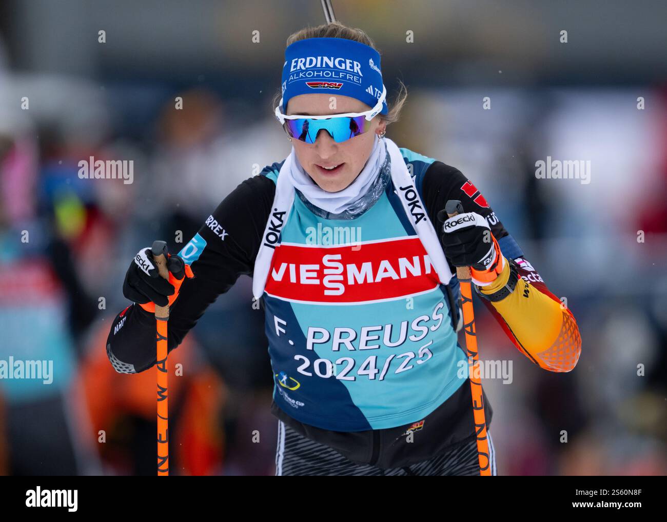 Ruhpolding, Germany. 15th Jan, 2025. Biathlon: World Cup, training ...