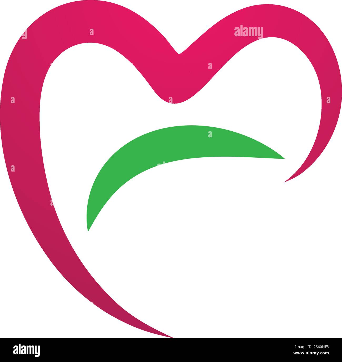 Heart Logo Template vector illustration Stock Vector Image & Art - Alamy