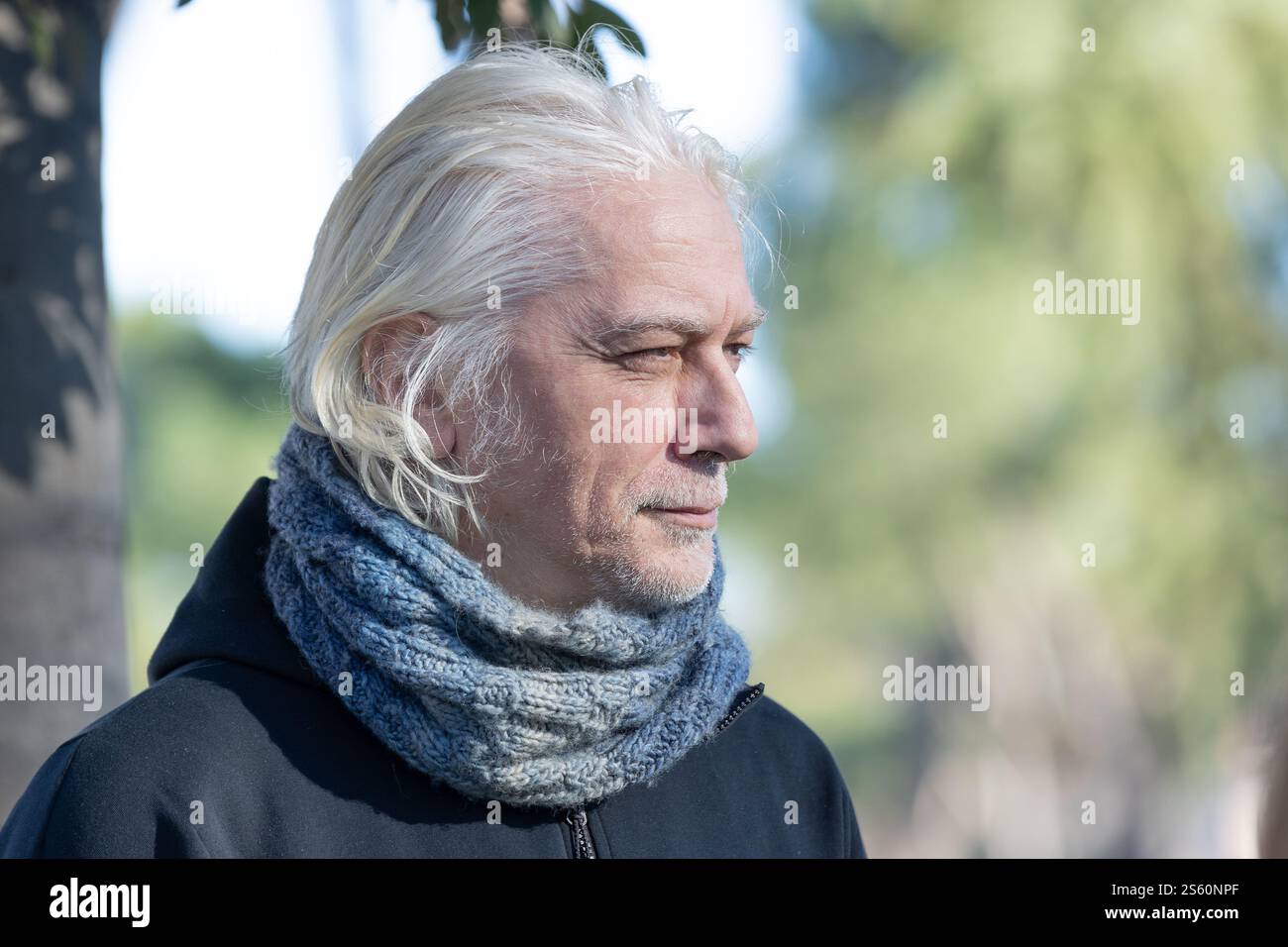Rome, Italy. 14th Jan, 2025. Actor Tommaso Ragno attends the photocall ...