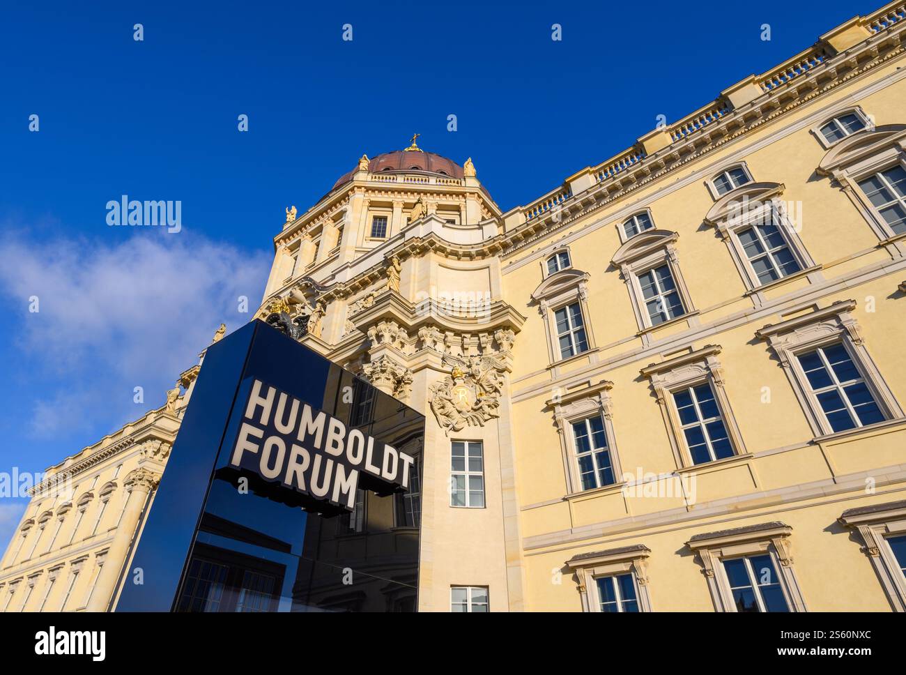 Humboldt Forum museum of human history, art and culture, in the Berlin ...