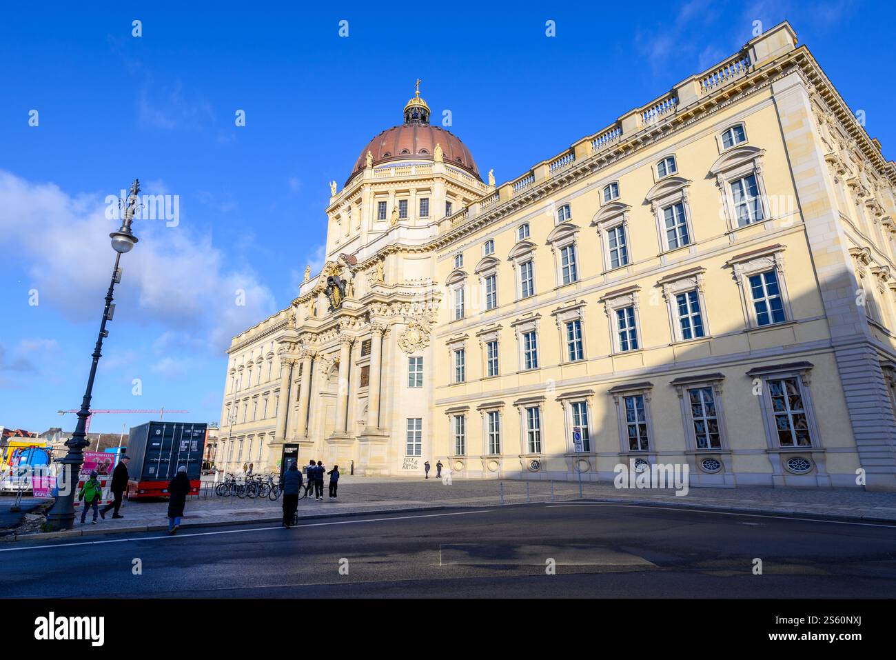 Humboldt Forum museum of human history, art and culture, in the Berlin ...