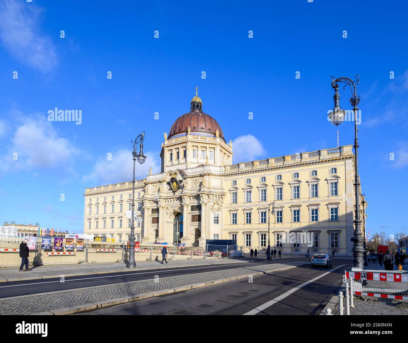 Humboldt Forum museum of human history, art and culture, in the Berlin ...