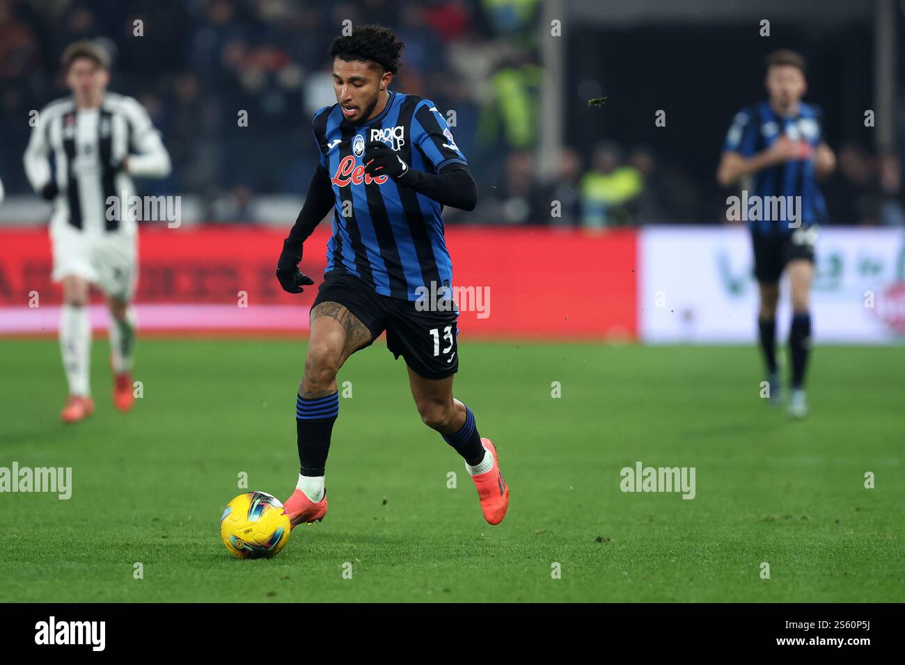 Bergamo, Italy. 14th Jan, 2025. Ederson Jose of Atalanta Bc in action ...