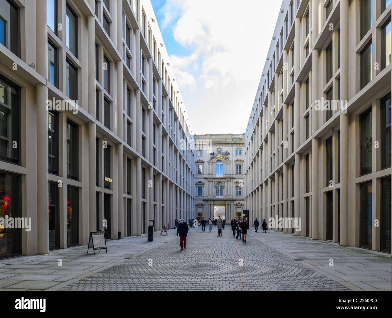 Humboldt Forum museum of human history, art and culture, in the Berlin ...