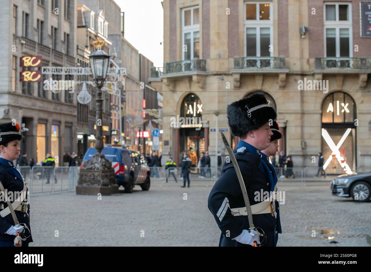 KMAR Guards At The Kings Reception At Amsterdam The Netherlands 13-1 ...