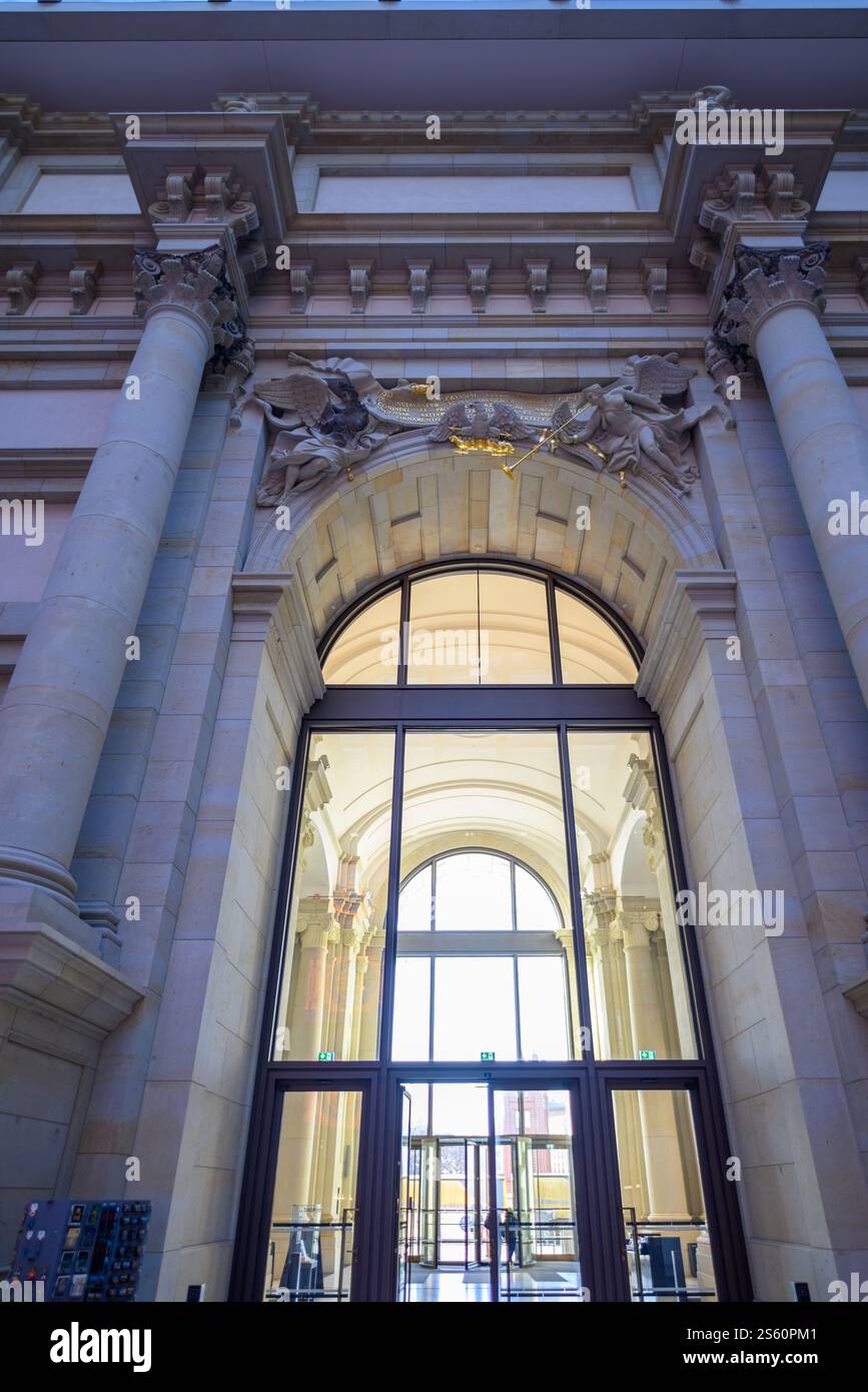 Humboldt Forum museum of human history, art and culture, in the Berlin ...
