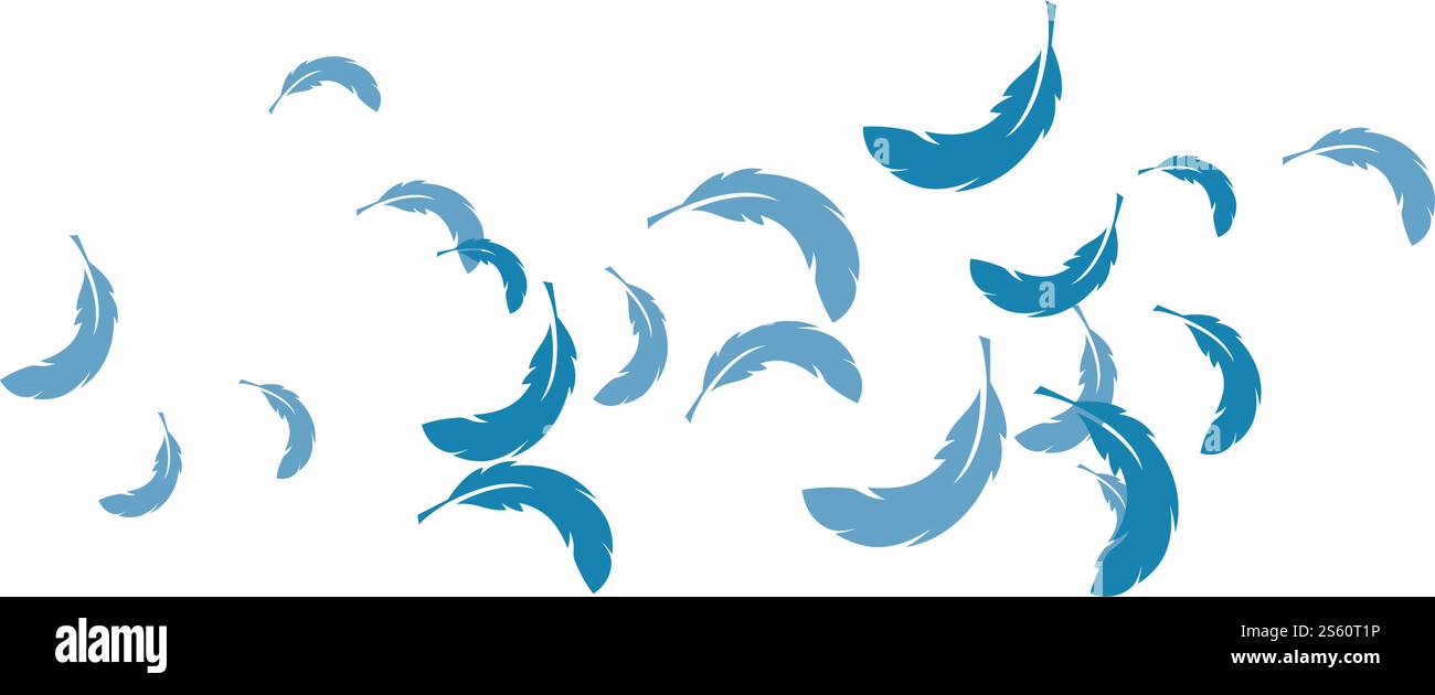 Feather background wallpaper ilustration vector Stock Vector Image ...