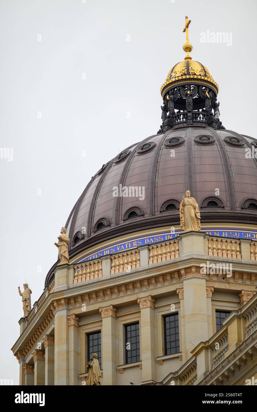 Humboldt Forum museum of human history, art and culture, in the Berlin ...