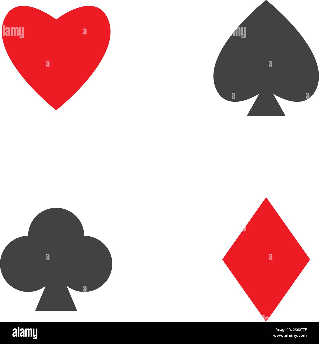 Playing card icon vector ilustration template Stock Vector Image & Art ...