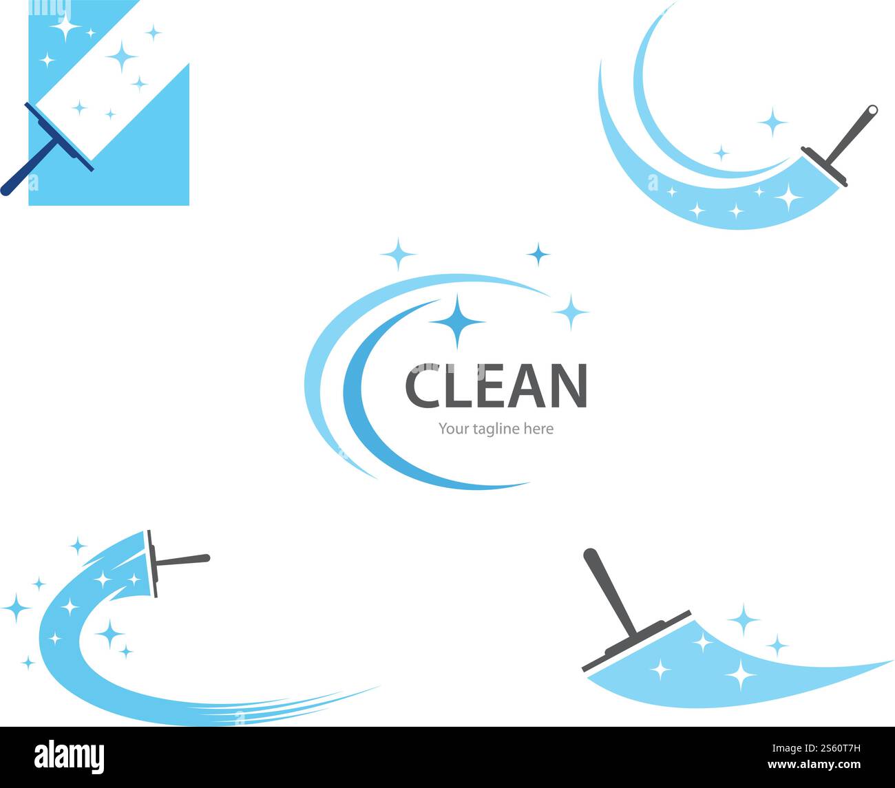 Cleaning logo and symbol ilustration vector template Stock Vector Image ...