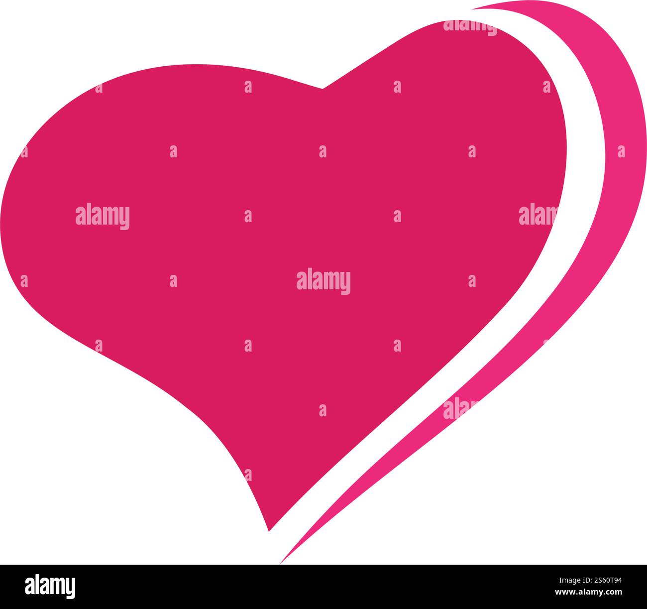 Heart Logo Template vector illustration Stock Vector Image & Art - Alamy