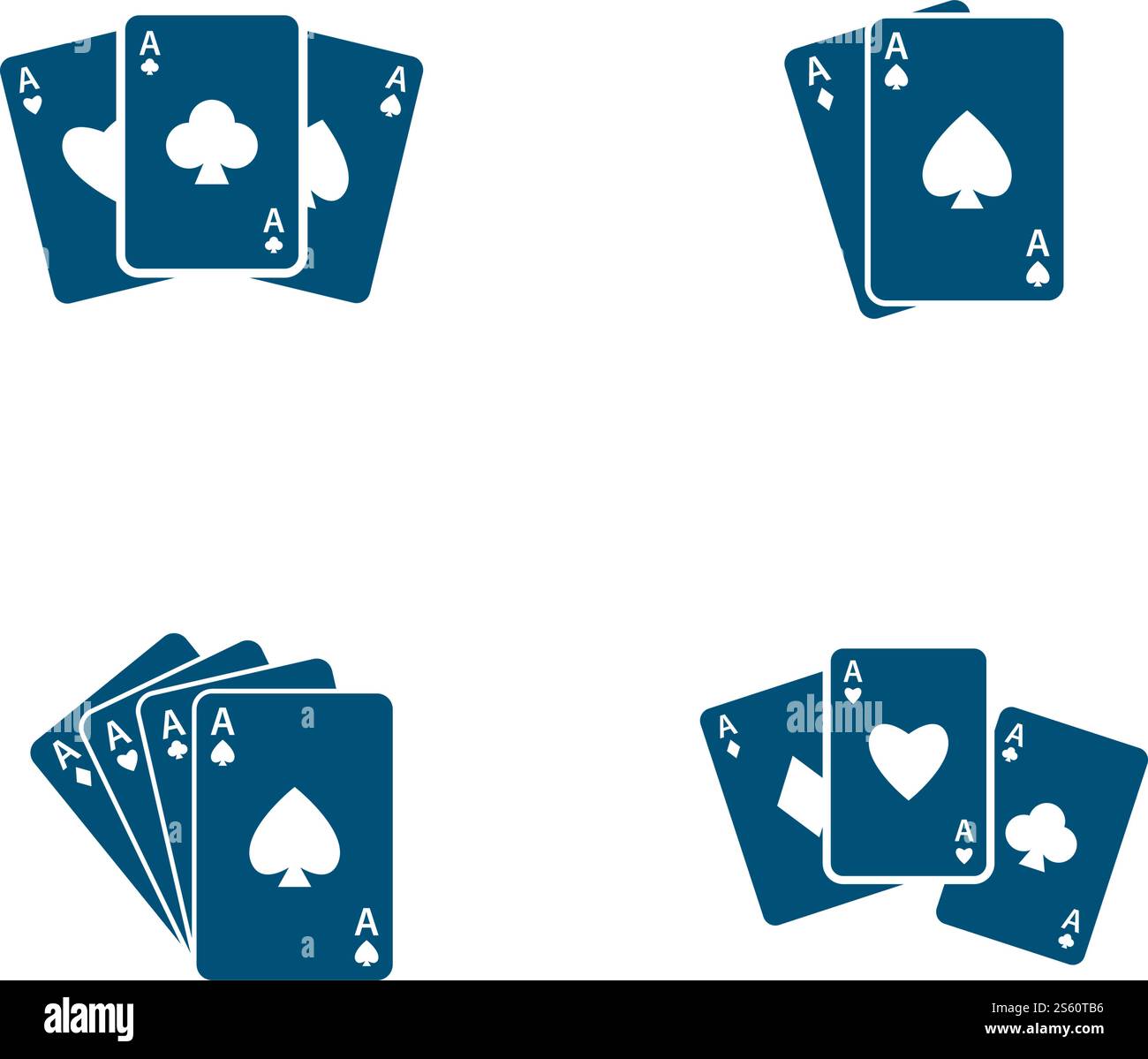 Set of Playing card icon vector Stock Vector Image & Art - Alamy