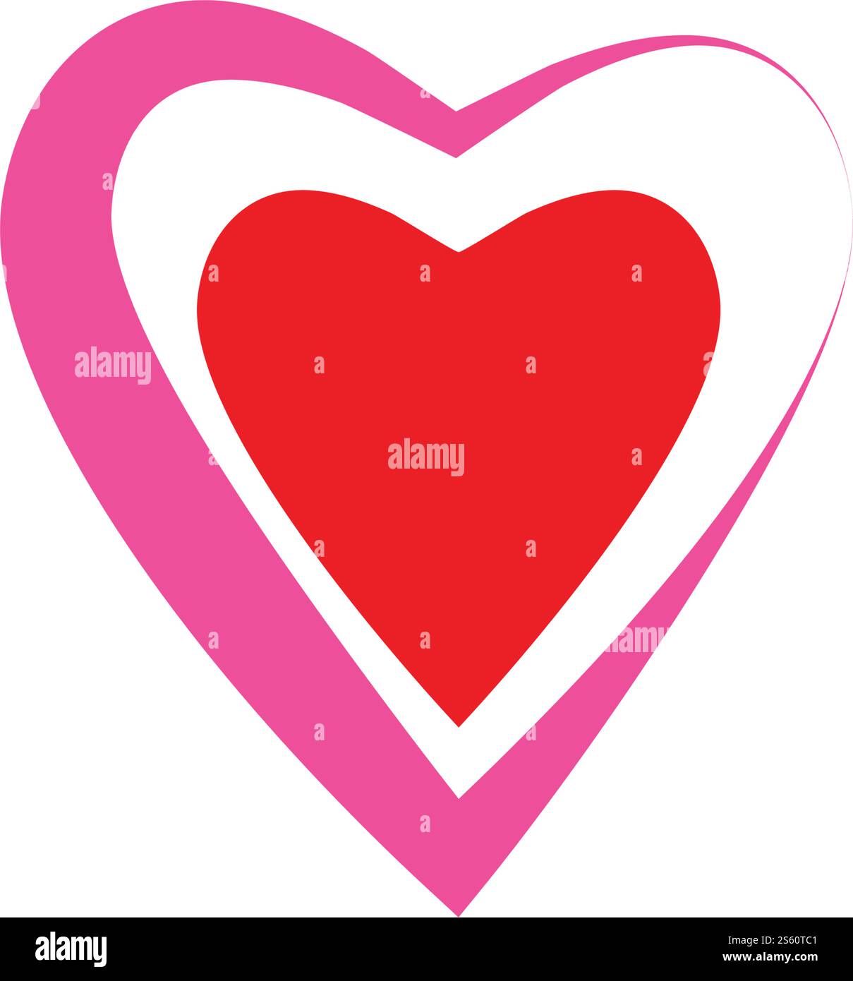 Heart Logo Template vector illustration Stock Vector Image & Art - Alamy