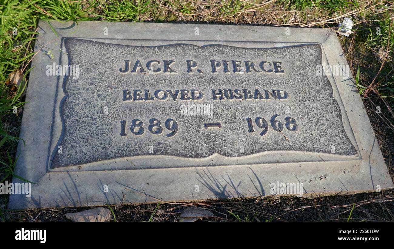 Glendale, California, USA 13th January 2025 Make-up Artist Jack Pierce ...