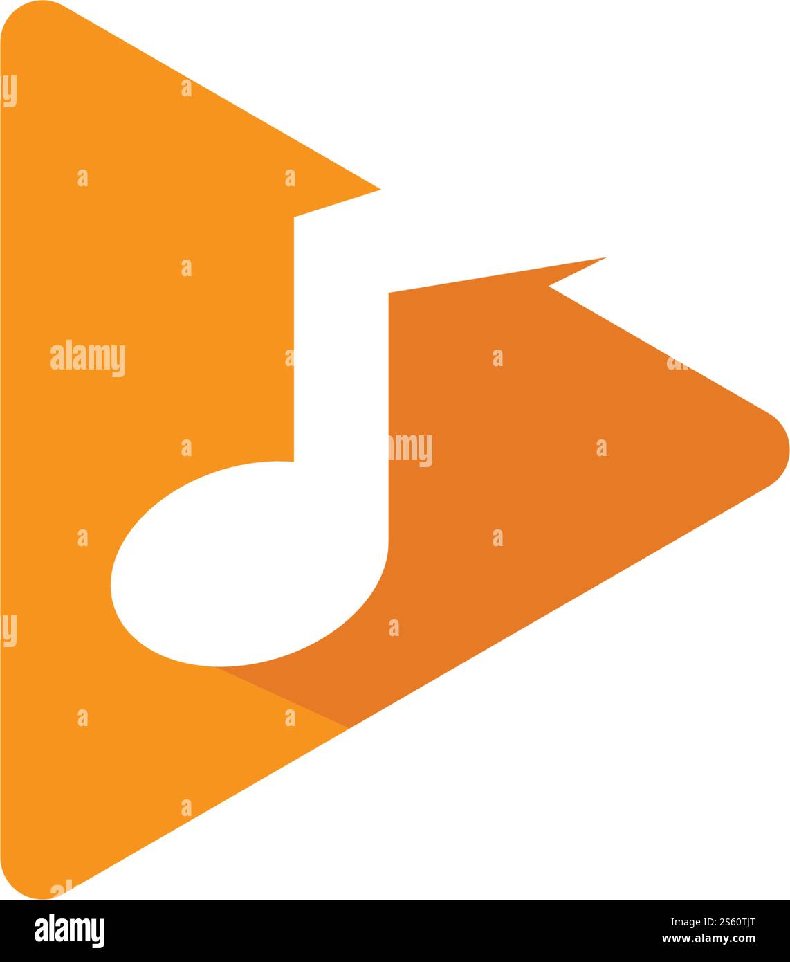 Music note logo Vector template Stock Vector Image & Art - Alamy