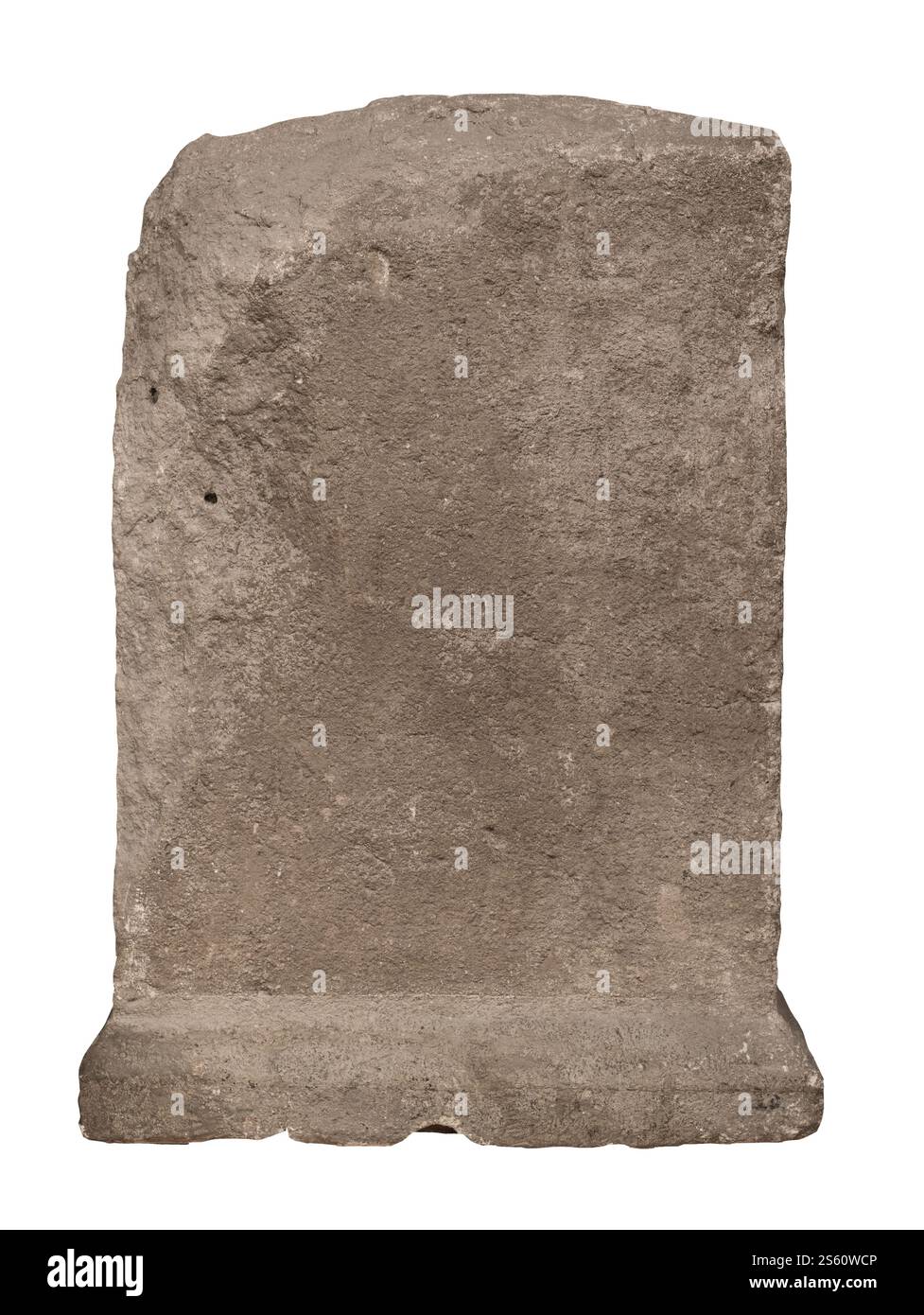 A square shaped stone slab used in ancient times for architectural or ...