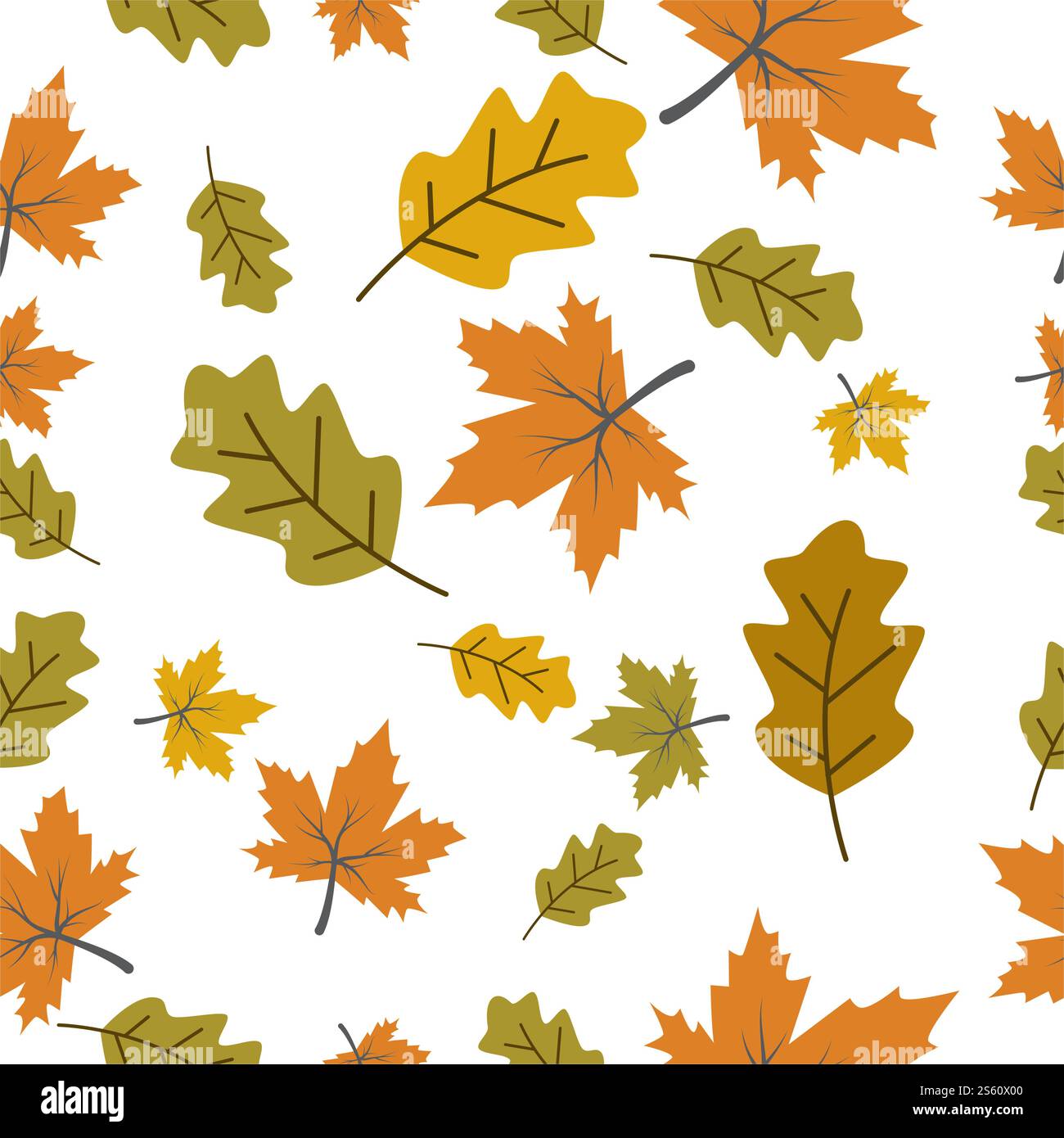 Autumn seamless background wallpeper vector illustration Stock Vector ...